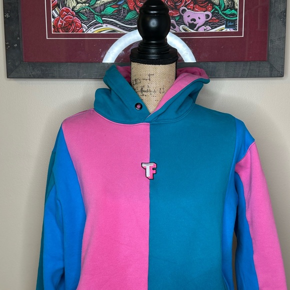 Shirts | Teddy Fresh Authentic Colorblock Hoodie Mens Size S | Poshmark